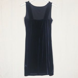 Pulse | Dresses | Vintage 9s Floral Velour Sleeveless Dress M | Poshmark